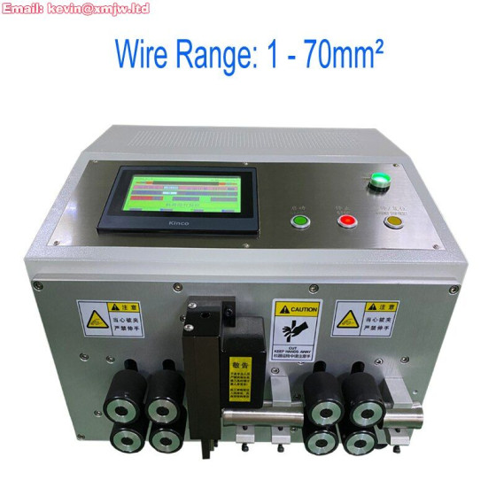 Full Automatic Wire Stripping Machine Cut and Peeling Machine for ...